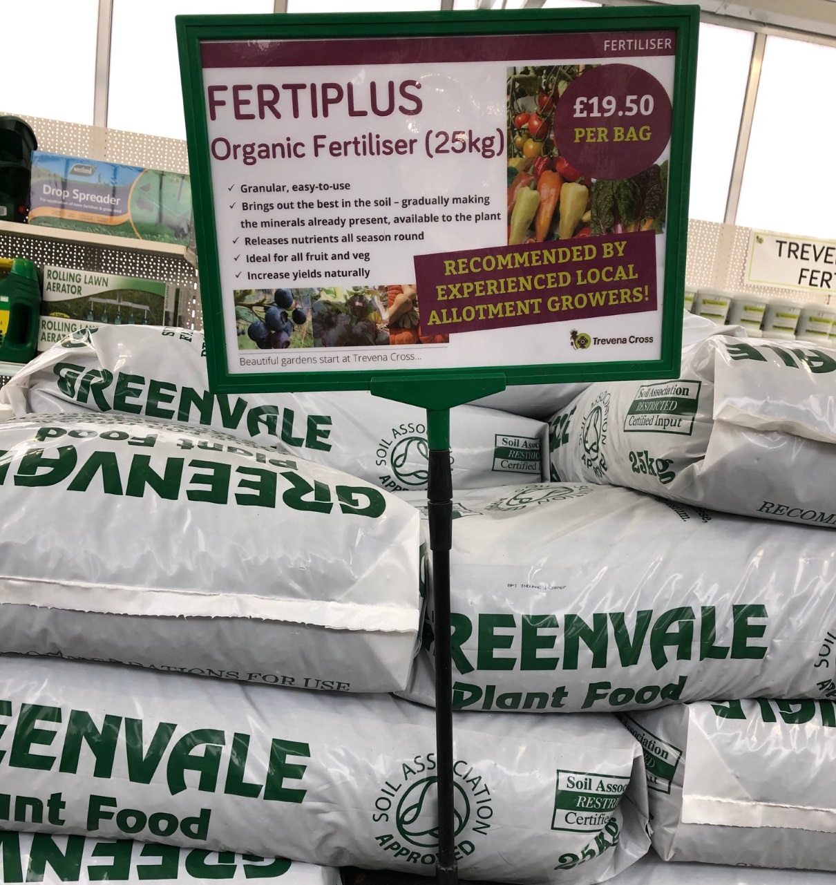 Buy FERTILPLUS Organic Fertiliser at Trevena Cross